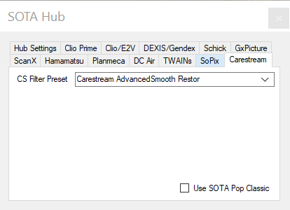 Carestream Sensor Installation